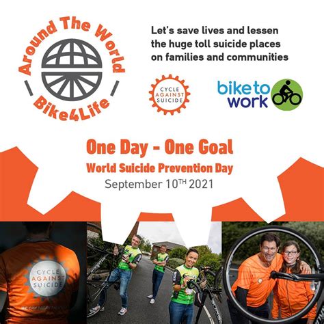 Cycle Against Suicide Bike4life 2021