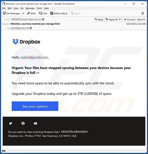 Stop Forwarding Emails