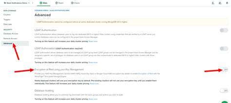 encryption for backup snapshots downloaded from atlas mongodb atlas