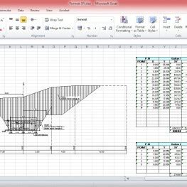 Format Hitungan XY File Excel Dan CAD TokoFile