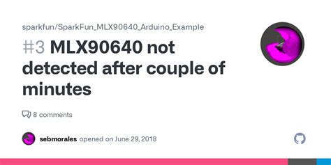Mlx90640 Not Detected After Couple Of Minutes · Issue 3 · Sparkfun