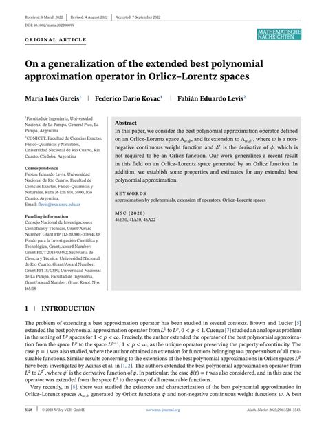 On A Generalization Of The Extended Best Polynomial Approximation
