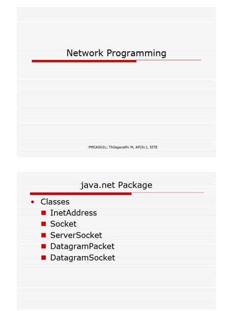 module 7 networking and rmi updated pdf port computer networking