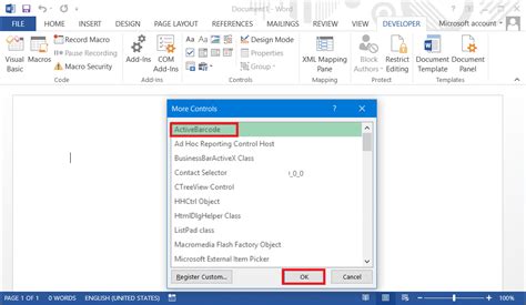 How To Generate Barcode Using Microsoft Word TechCult