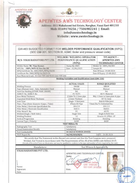 Welder Certificate 002 Pdf