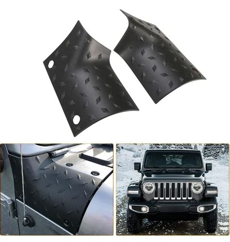 지프 랭글러 글래디에이터 카울 바디 아머 엔진 후드 카울링 커버 가드 티몬