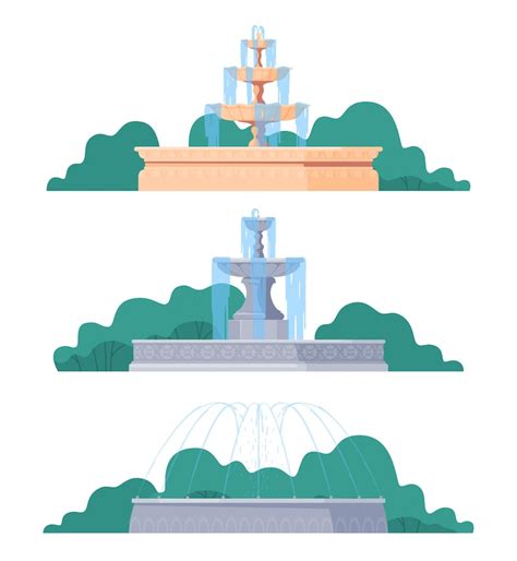 분수 Png 벡터 Freepik에서 무료 고품질 벡터를 다운로드하세요 Freepik