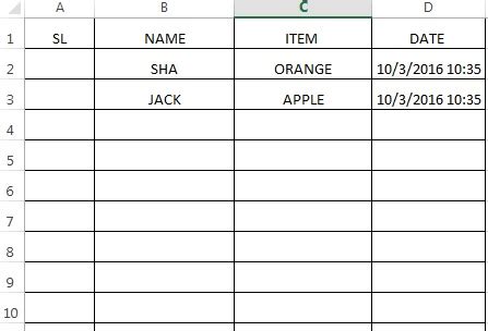 VBA SERIAL NUMBER Stack Overflow