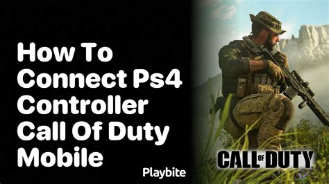 How To Connect A Ps4 Controller To Call Of Duty Mobile Playbite