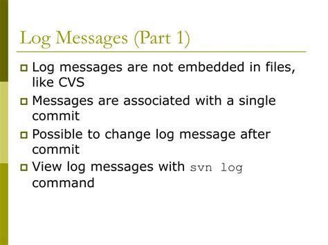 Ppt Subversion Source Code Management System Powerpoint Presentation Id526223