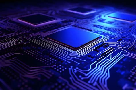 Premium Ai Image Central Computer Processors Cpu Concept Motherboard Digital Chip Technology