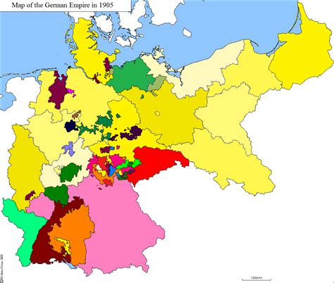 Этническая карта германской империи
