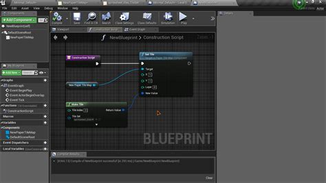 Help Blueprint Paper 2d Set Tile Function Doesnt Work Runrealengine