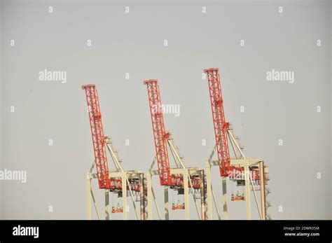 Seaport Loading And Unloading Of Goods High Quality Photo Stock Photo Alamy