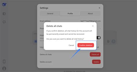 Delete DeepSeek Chats TestingDocs