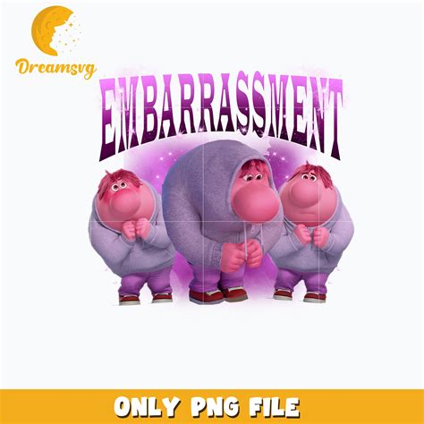 Embarrassment Disney Png Inside Out 2 Png Dreamsvg Store
