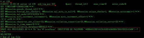 Mysql56创建用户密码不再明文显示在binlog二进制日志文件里 程序员大本营 Mysql56创建用户密码不再明文显示在binlog二进制日志文件里 程序员大本营