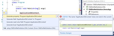 C Showing Classes From Indirectly Referenced Packages In Net Core