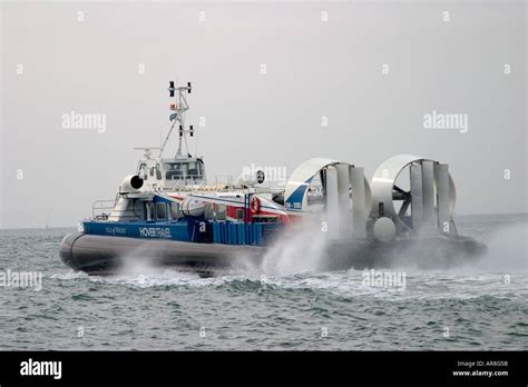 The Ap1 88 100 Hovercraft Service Run By Hoverspeed Between Portsmouth