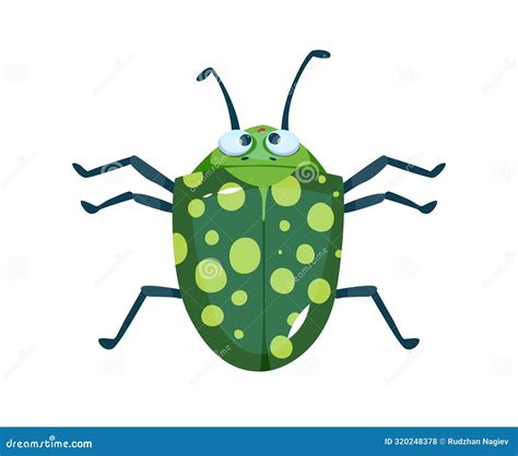 Cute Bug Vector Icon Stock Vector Illustration Of Cute 320248378