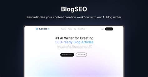 Blogseo Ai Writer For Creating Seo Friendly Blog Articles Faster