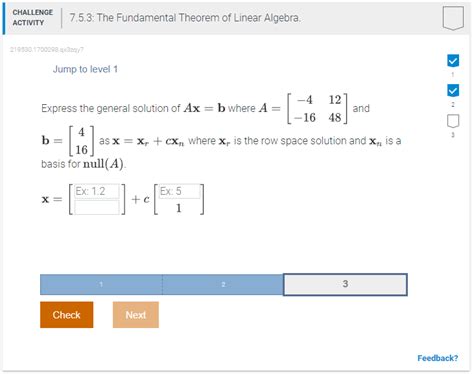[solved] Challenge Activity 7 5 3 The Fundamental Theorem Of Linear