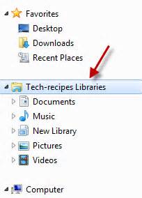 Windows 7 Remove A Folder From A Library