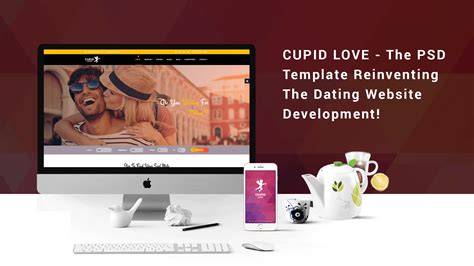 CUPID LOVE The PSD Template Reinventing Dating Website Development