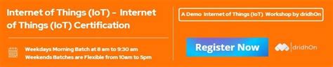 iot training and placement in mumbai dridhon