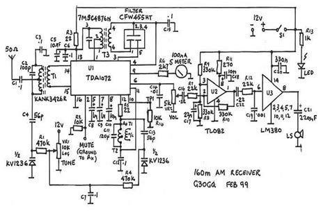Understanding The Inner Workings Of An AM FM Radio Schematic Diagram Explained