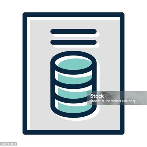 데이터 벡터 굵은 선은 개인 및 상업적 사용을 위해 어두운 색상 아이콘을 채웠습니다 0명에 대한 스톡 벡터 아트 및 기타 이미지