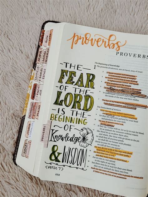 Proverbs 1 Bible Journaling Journal Bible Quotes Bible Journaling