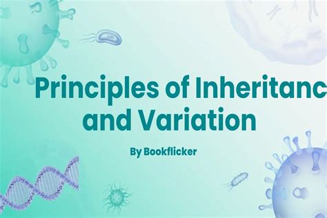Principles Of Inheritance And Variation Bookflicker Notes