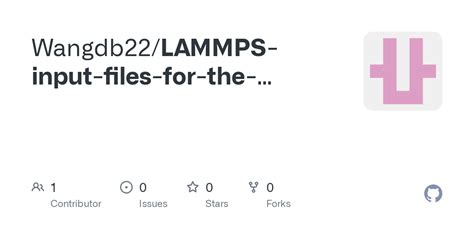 lammps input files for the chemical physics article in graphene relax