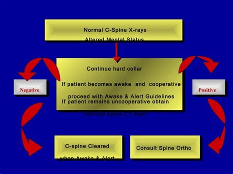 Cervical Spine Injury C Spine Clearing The Cervical Spine Ppt