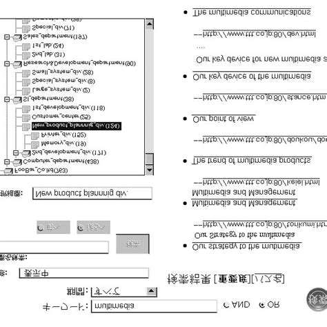 Interface Of Search System The Area At The Top Of Screen Is The Search