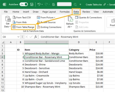 Ways To Make A Table In Microsoft Excel How To Excel