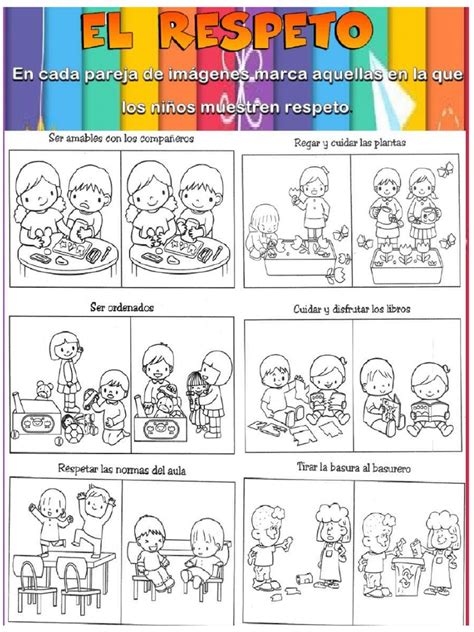 Ficha Del Respeto Pdf