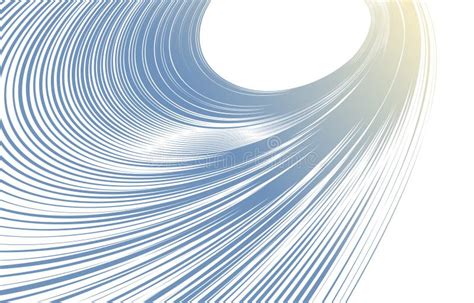 curvature of space vector abstract art background 3d linear flow