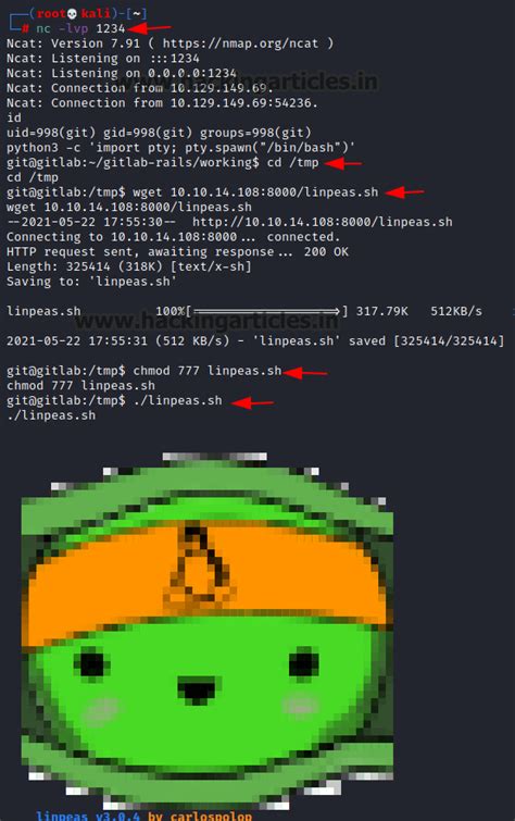 Ready Hackthebox Walkthrough Hacking Articles
