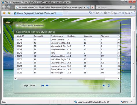 Webgrid Enterprise