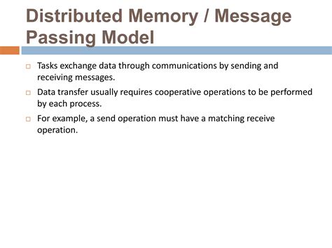 Parallel Programming Models Ppt