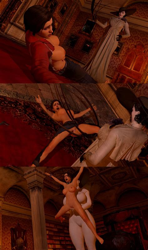 Rule 34 3d Alcina Dimitrescu Big Breasts Bondage Brown Hair Captured