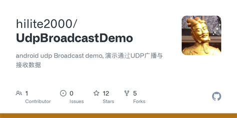 GitHub hilite2000 UdpBroadcastDemo android udp Broadcast demo 演示通过UDP广播与接收数据