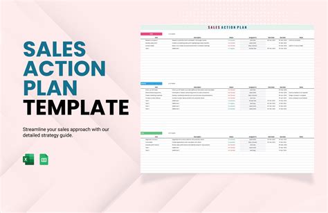 Free Editable Action Plan Templates In Excel To Download
