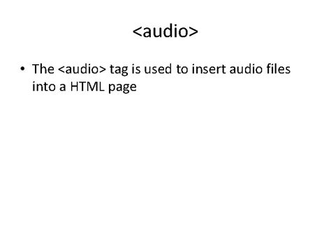 HTML Tags And Attributes By Dennis Champagne List