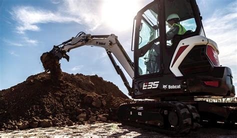 Bobcat E Compact Excavator Rental In Ontario