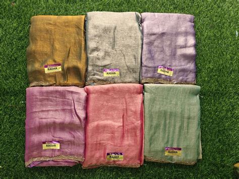 Border Sarees With Blouse Piece At ₹ 545piece In Hyderabad Id