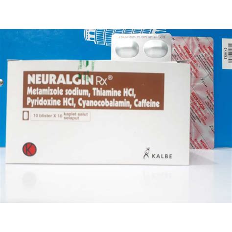 Jual Neuralgin Rx Harga Yang Tertera Harga Per 1 Strip Isi 10 Tablet Shopee Indonesia