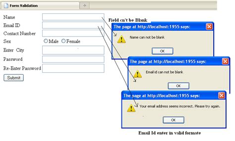 How To Validate A Form In Asp Net